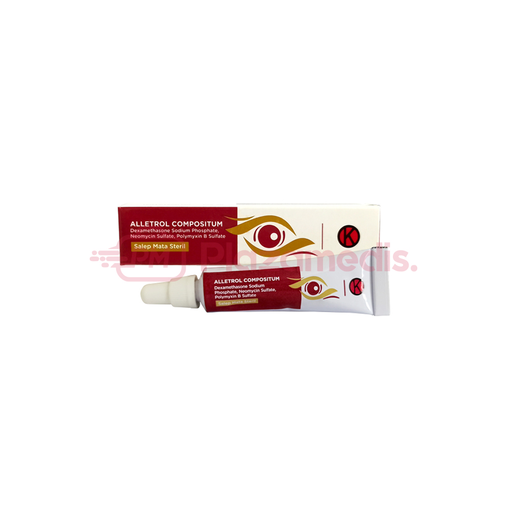 Alletrol Compositum 3,5 g Salep Mata PT. Cipta Viriya Guna Tangerang ...